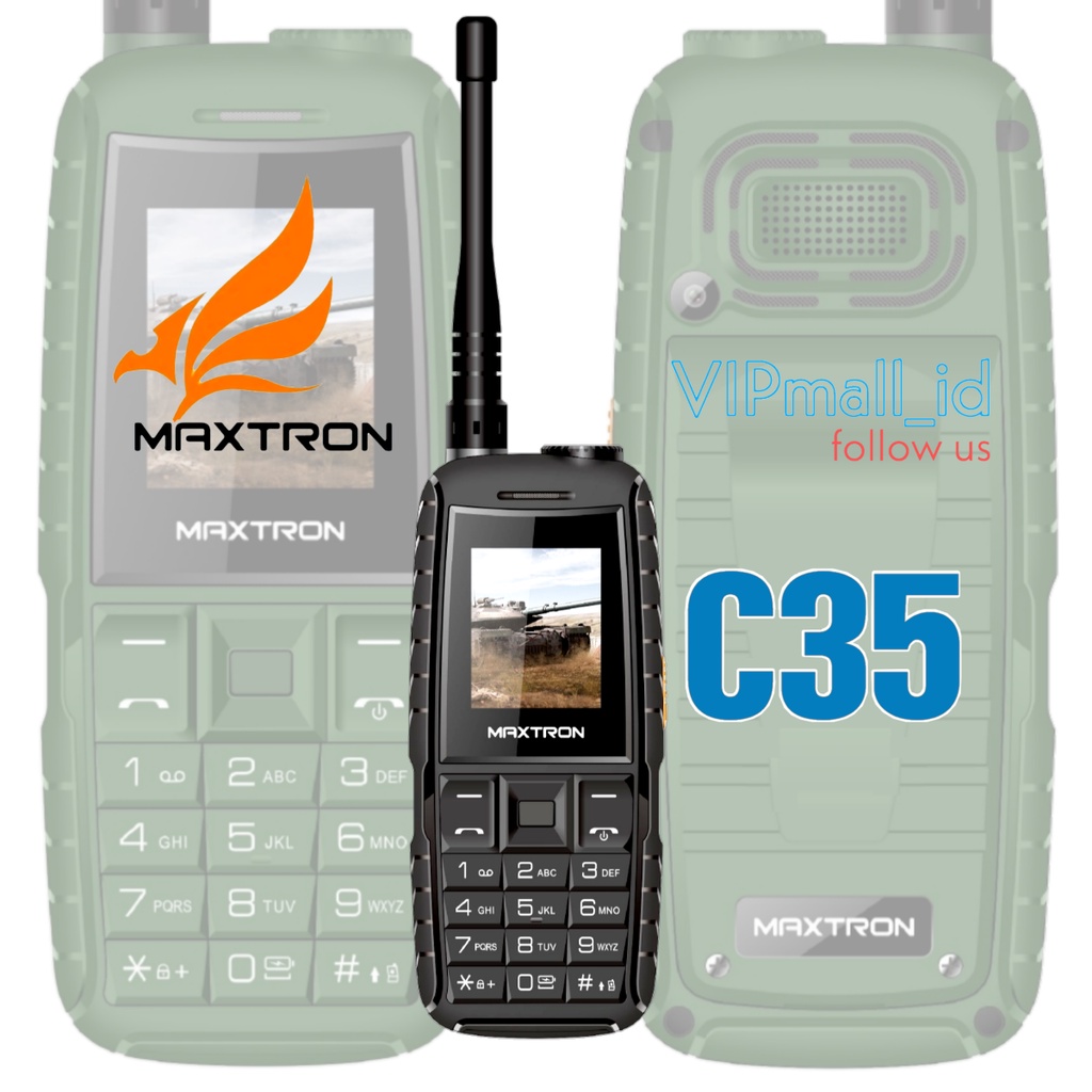 Jual HP MAXTRON C35 - HP OUTDOOR 1,8" - BLUETOOTH SPEAKER - HP GUNUNG ...