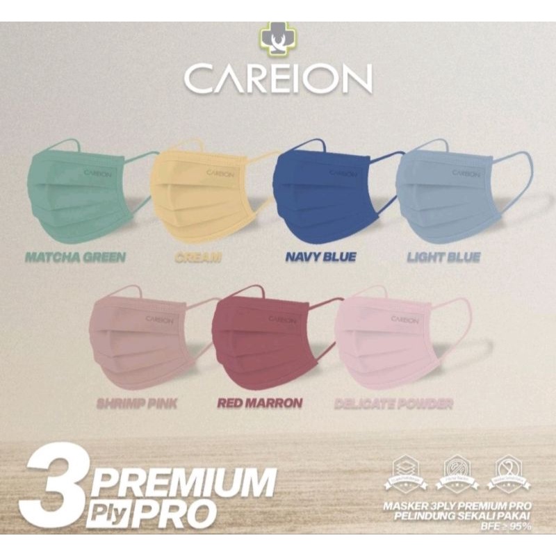 Jual Masker Earloop Premium Surgical Mask isi 50 Embos Tebal | Shopee ...