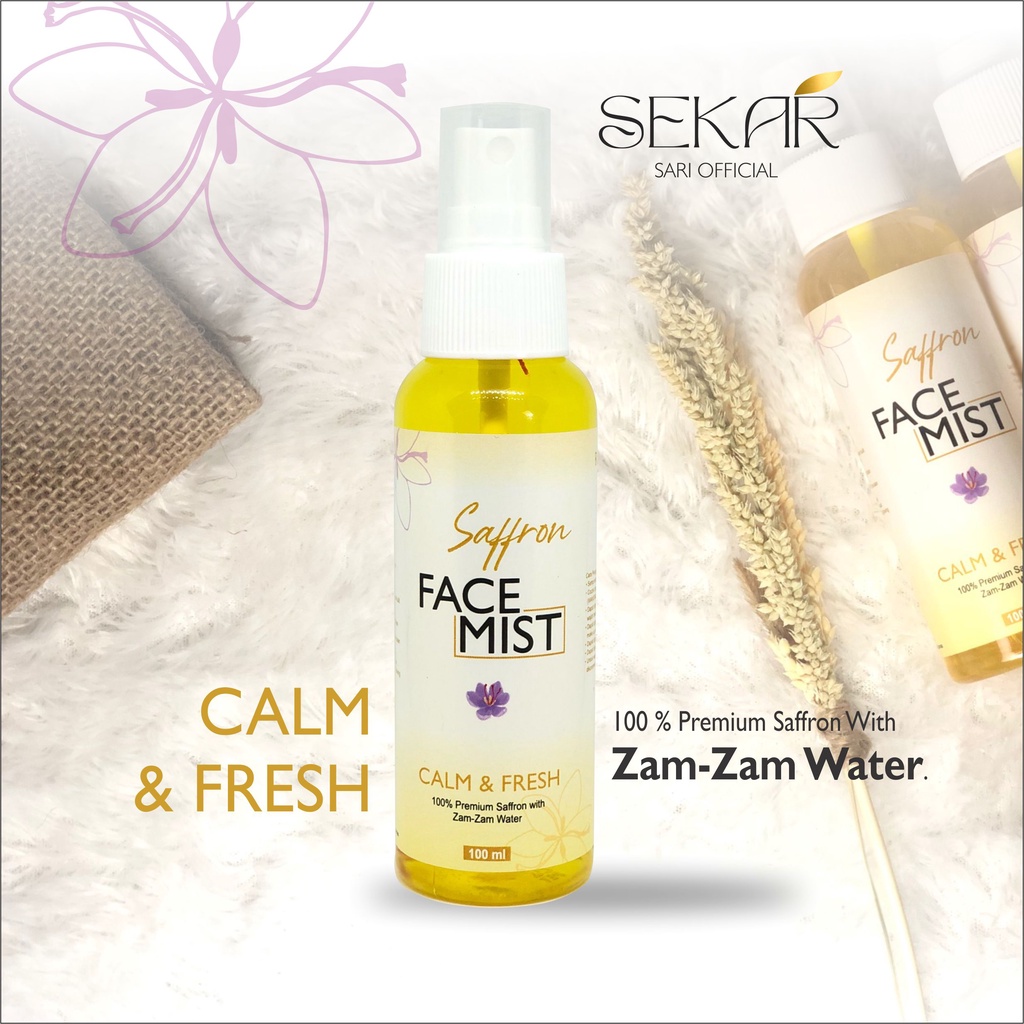 Jual FACEMIST SAFRON / SAFRON FACEMIST ZAMZAM / FACE MIST / SAFRON FACE ...