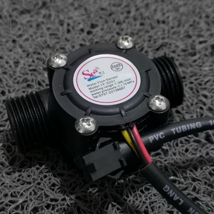 Jual Sale Water Flow Hall Sensor Aliran Air High Precision 1/2" Inchi ...