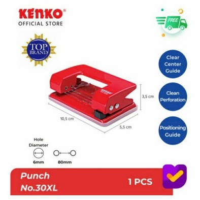 Jual Pembolong Kertas / Punch Kenko No. 30XL | Shopee Indonesia