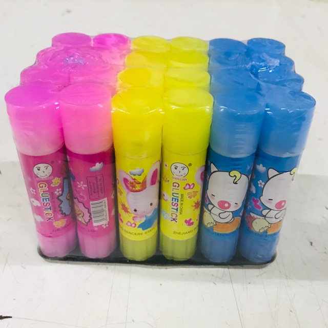 Jual Glue Stick Fancy- Lem Stik isi 24 pcs | Shopee Indonesia