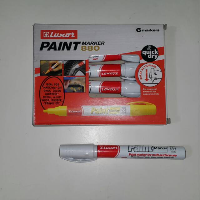 Jual permanent marker warna putih | Shopee Indonesia