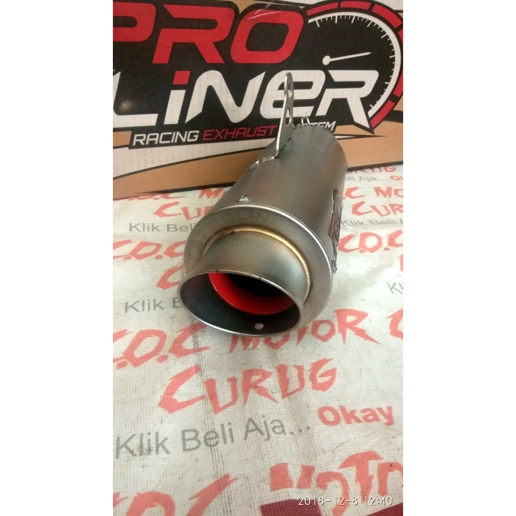Jual selencer knalpot PROLINER universal Diskon bac 8233 | Shopee Indonesia