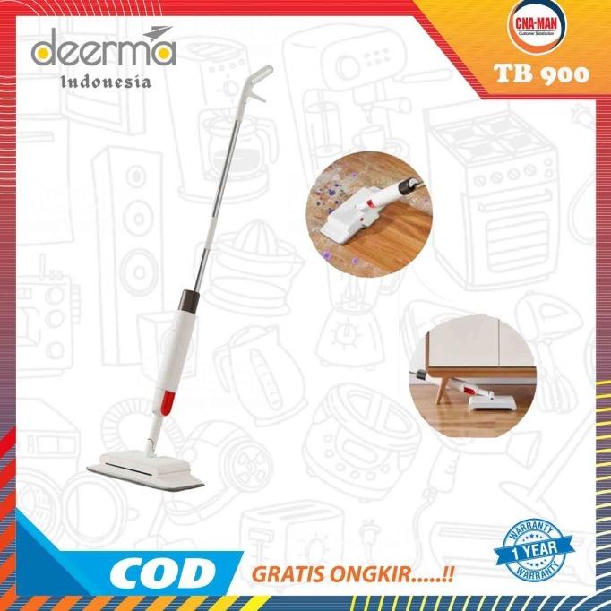 Jual !!!!!!] Deerma TB900 Spray Mop Brush Alat Pel Sapu Vacuum Mi ...