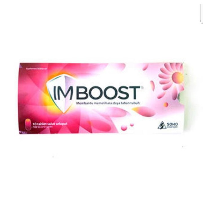 Jual Imboost Tablet Imun Suplemen - Isi 10 Tablet | Shopee Indonesia