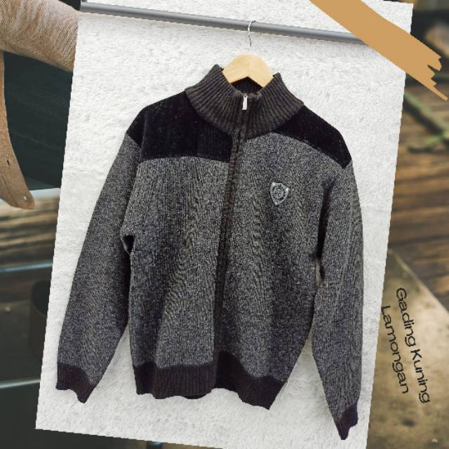 Jual Sweater Rajut Pria 05 (Real Pict) | Shopee Indonesia