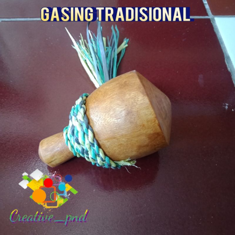 Jual gasing kayu mainan tradisional anak | Shopee Indonesia