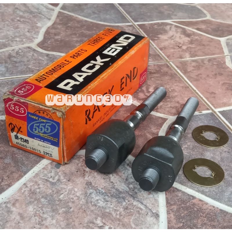 Jual Rack end Toyota Corolla DX KE70 three five 555 made in japan | Shopee Indonesia