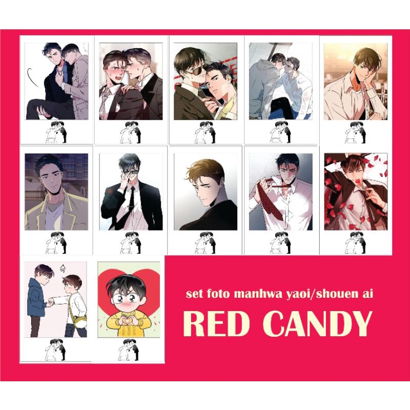 Jual set foto manhwa/manga red candy (yaoi,shounen ai, boys love ...