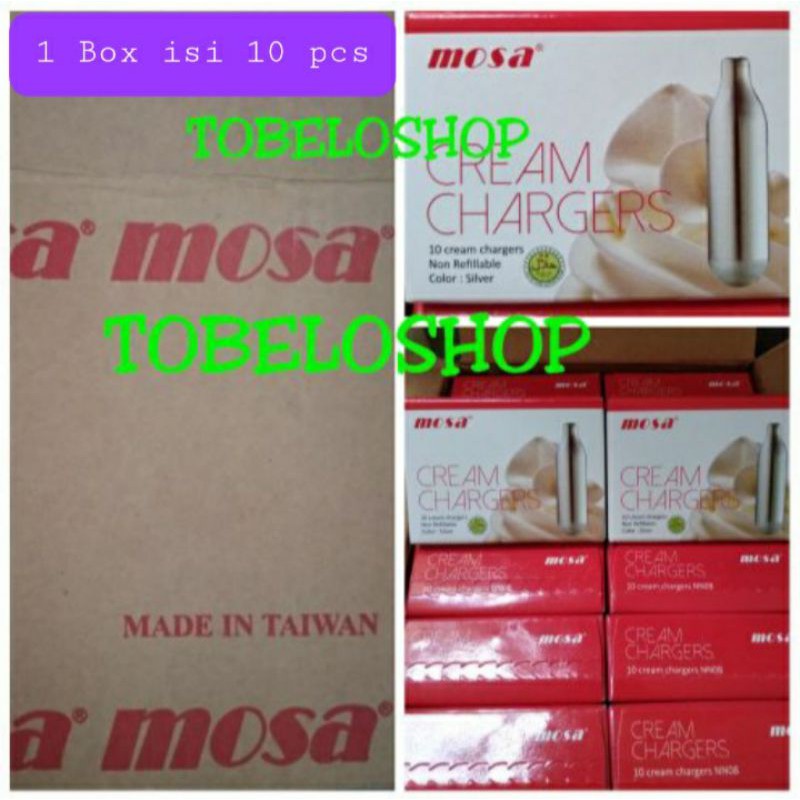 Jual CREAM CHARGER GAS UNTUK WHIP CREAM / N20 / NITRO COFFEE / WHIPPER ...