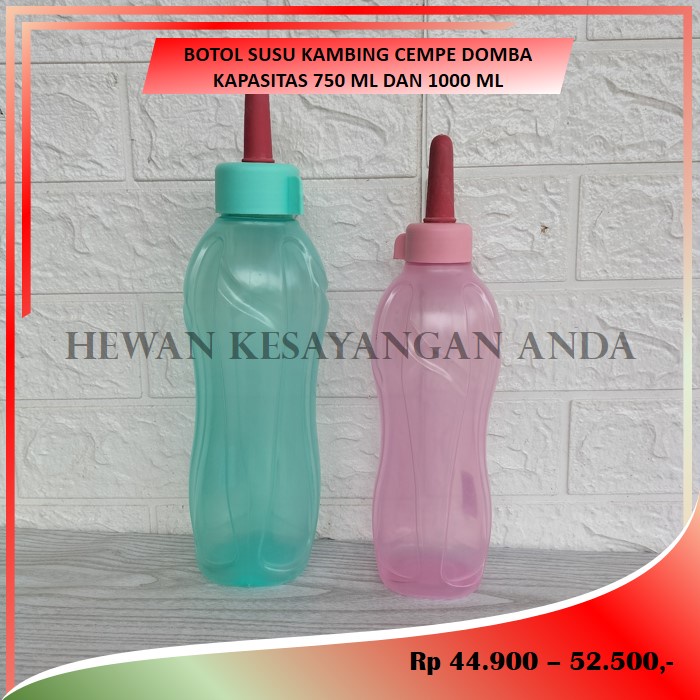 Jual Dot Botol Susu Hewan Ternak Kambing Cempe Domba Kapasitas 750 ml ...