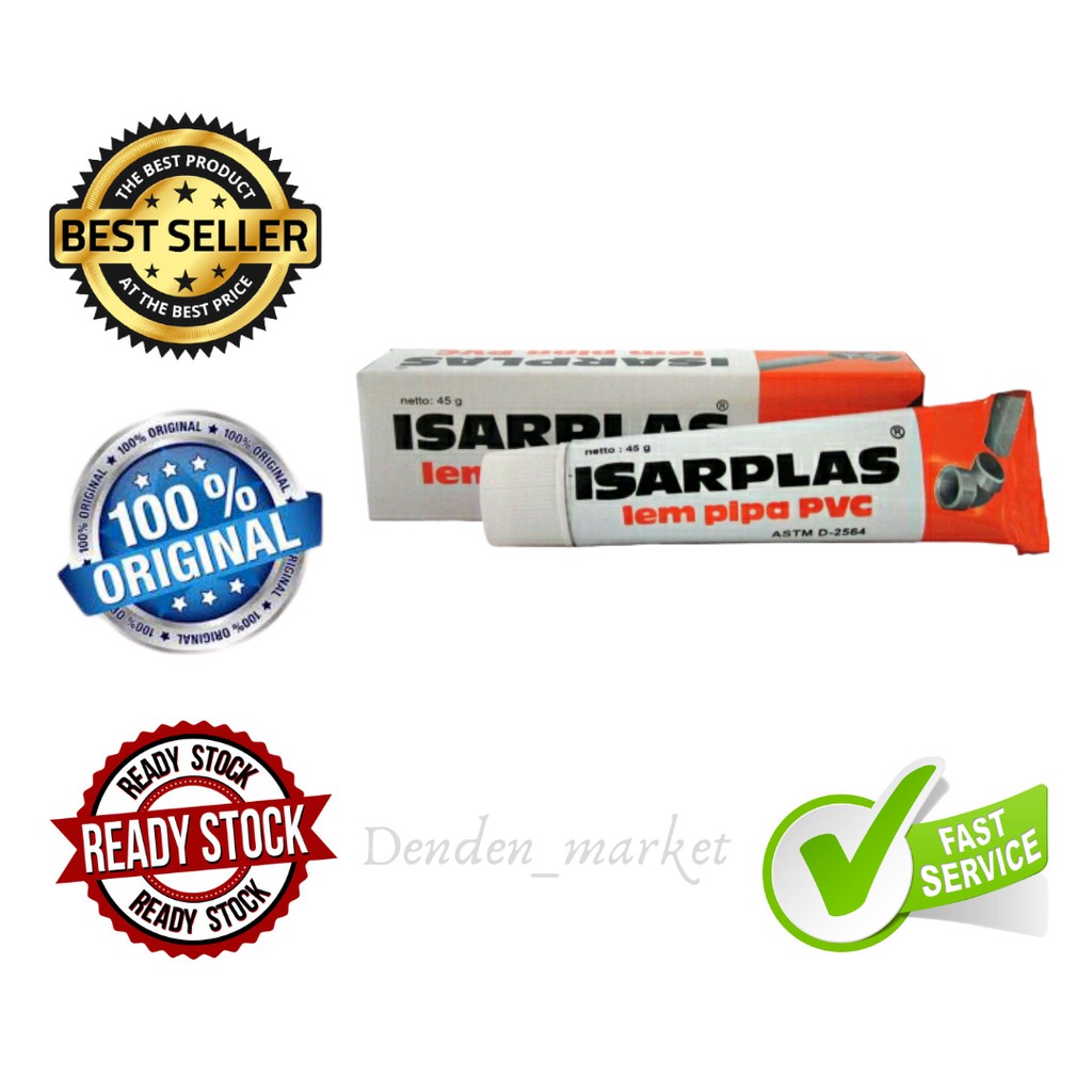 Jual LEM PIPA ISARPLAS / LEM PIPA PVC / LEM PRALON TUBE DAN KUAS ...