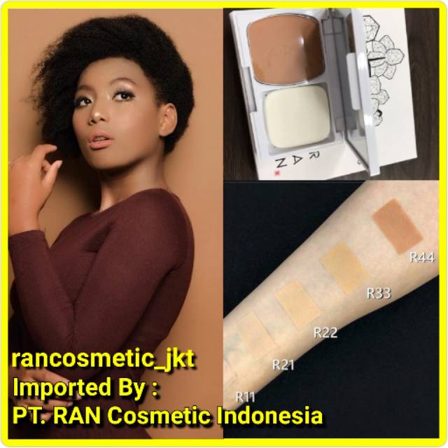 Jual RETAIL RAN ORIGINAL R44 BOX HOLOGRAM COMPACT POWDER BAGUS UTK ...