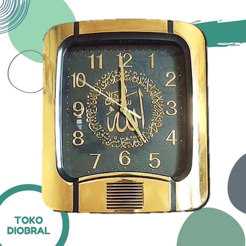 Jual Jam Dinding Bunyi Melodi Gold murah | Shopee Indonesia