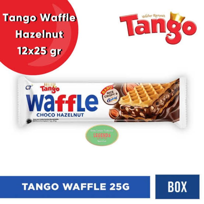 Jual TANGO WAFFLE CHOCO HAZELNUT ISI 12x25g | Shopee Indonesia