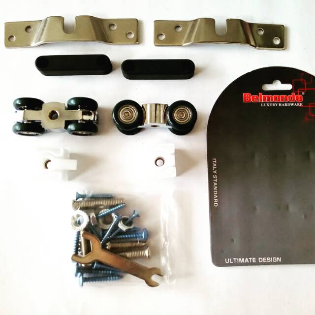 Jual Roda Rel Pintu Kokoh dan Bagus/Roda Pintu Sliding Lemari Geser ...