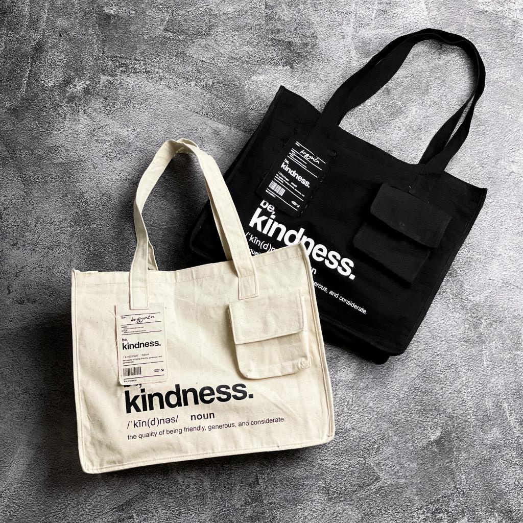 Jual Totebag Big Size / Tas Belanja Kekinian Ukuran Besar / Totebag ...