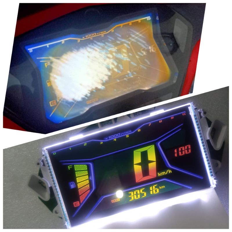 Jual Servis Sunburn & Custom LCD Speedo Speedometer Aerox Lexi ...