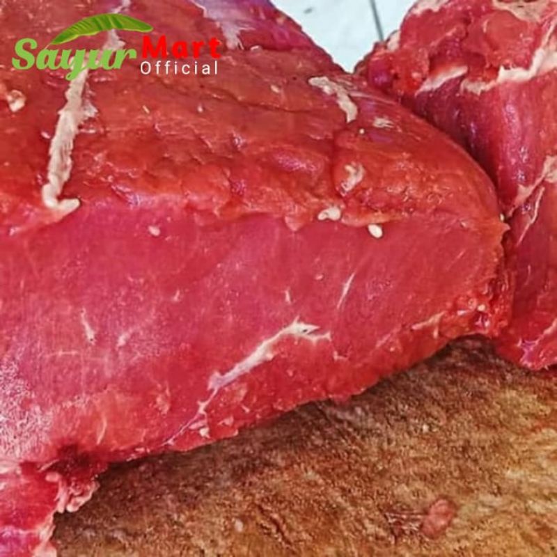 Jual Daging Sapi Lokal Topside Fresh Segar 500 gr | Shopee Indonesia