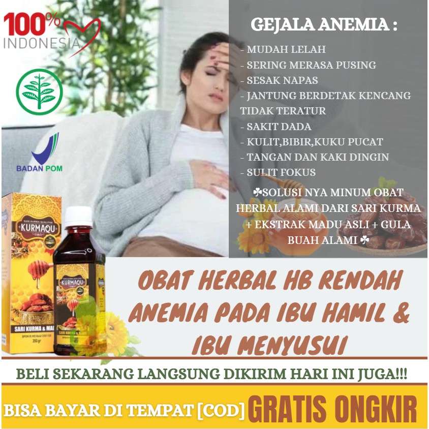 Jual Obat Alami Penambah Darah, Penambah HB, Kurang Darah, Anemia ...