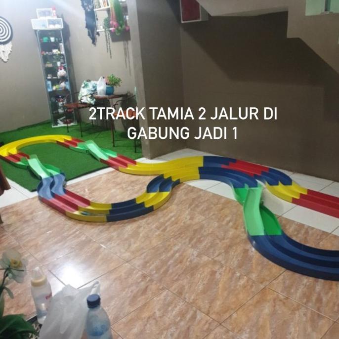 Jual Jalanan Tamiya Racing Track - Jalanan Tamiya - Track Tamia 2 Jalur ...