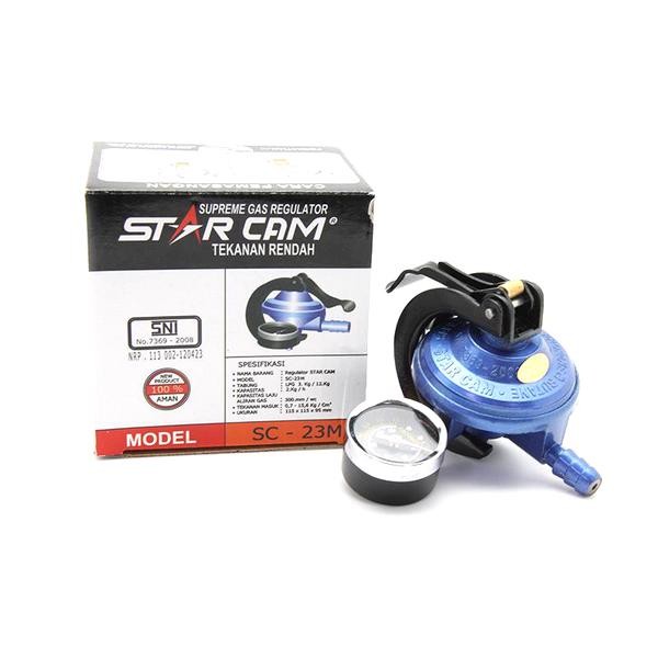 Jual Starcam Regulator Gas Sc-23m (Meter) | Shopee Indonesia