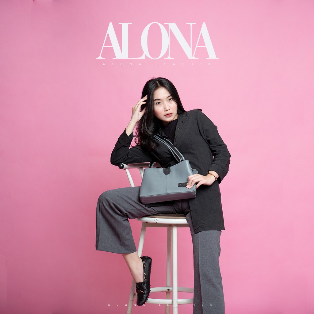 Jual Tas Selempang Cewek / Wanita Tali / Sling bag Atau Soulder Bag Alona Ruby Bag Kulit Asli ...