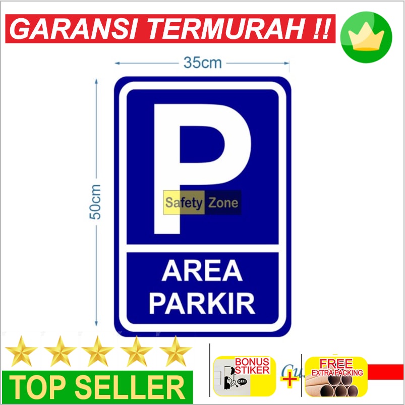 Jual Murah RAMBU AREA PARKIR 35X50Cm Elegan | Shopee Indonesia