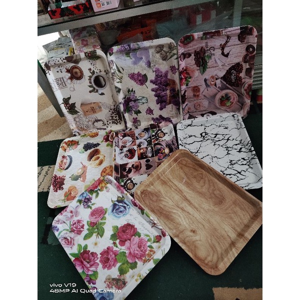 Jual NAMPAN MOTIF FULL KOTAK TEBAL 22*30 CM | Shopee Indonesia
