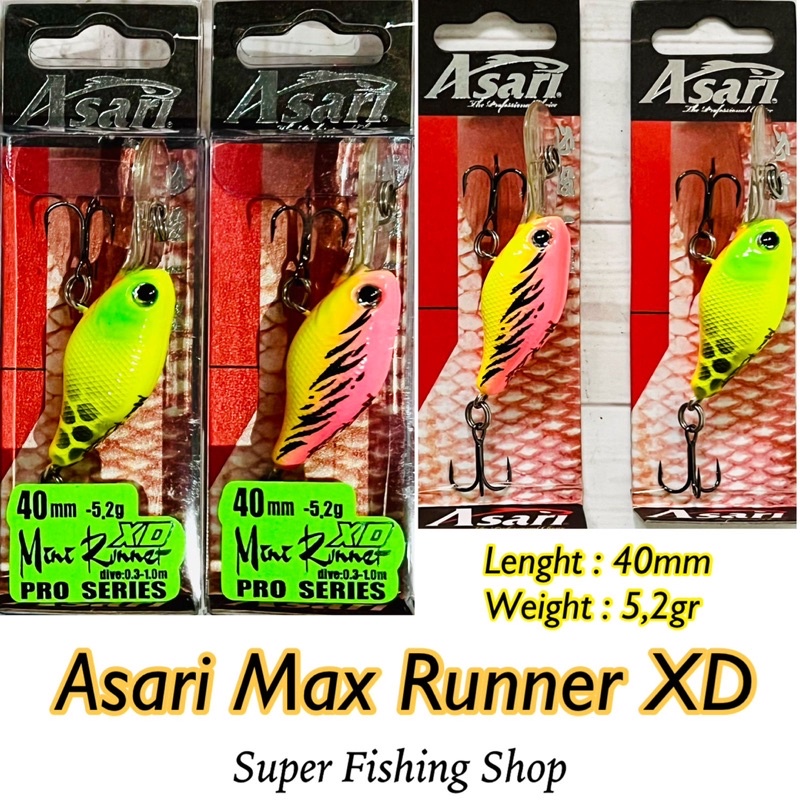 Jual Lure Asari Mini Runner 40mm | Shopee Indonesia