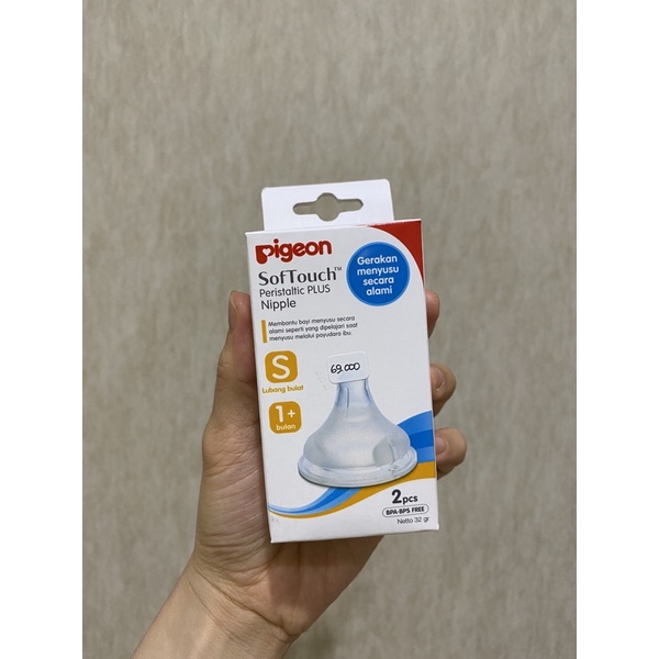Jual Pigeon softouch peristaltic plus nipple | Shopee Indonesia