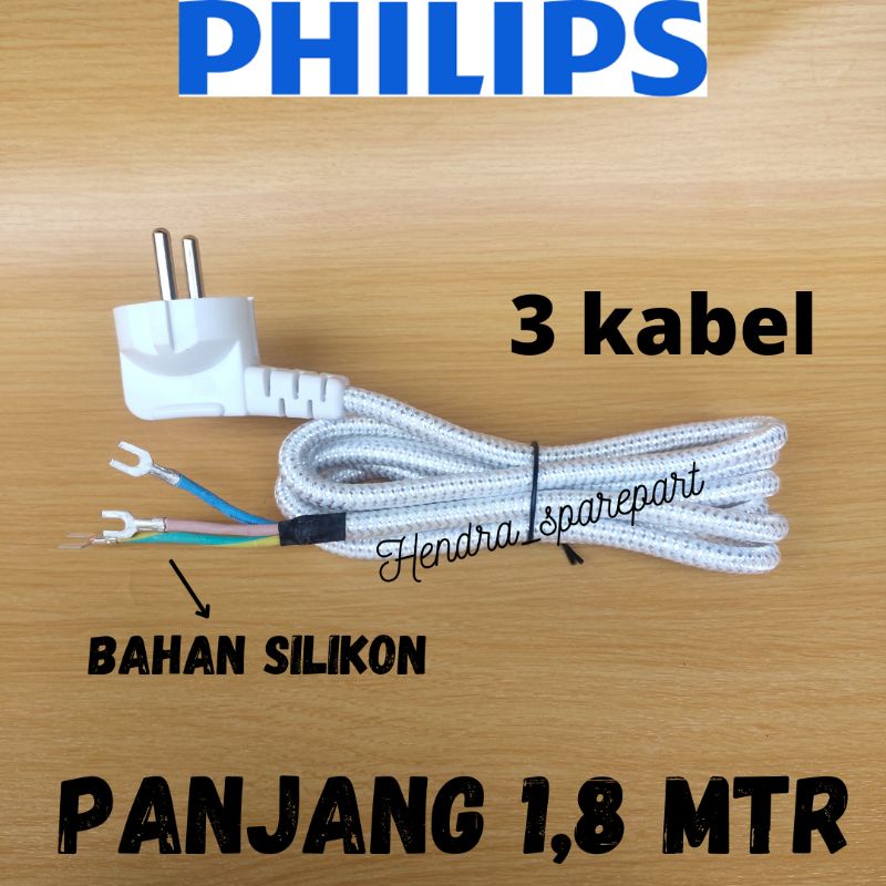 Jual kabel setrika philips / maspion ( 3 kabel ) | Shopee Indonesia