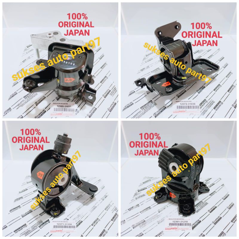 Jual engine mounting full set Toyota Alphard Vellfire GGH20 3500cc ...