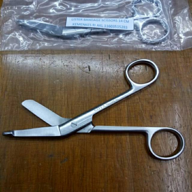 Jual Gunting Verban 14cm/perban perlengkapan P3k /ginting stenlis ...