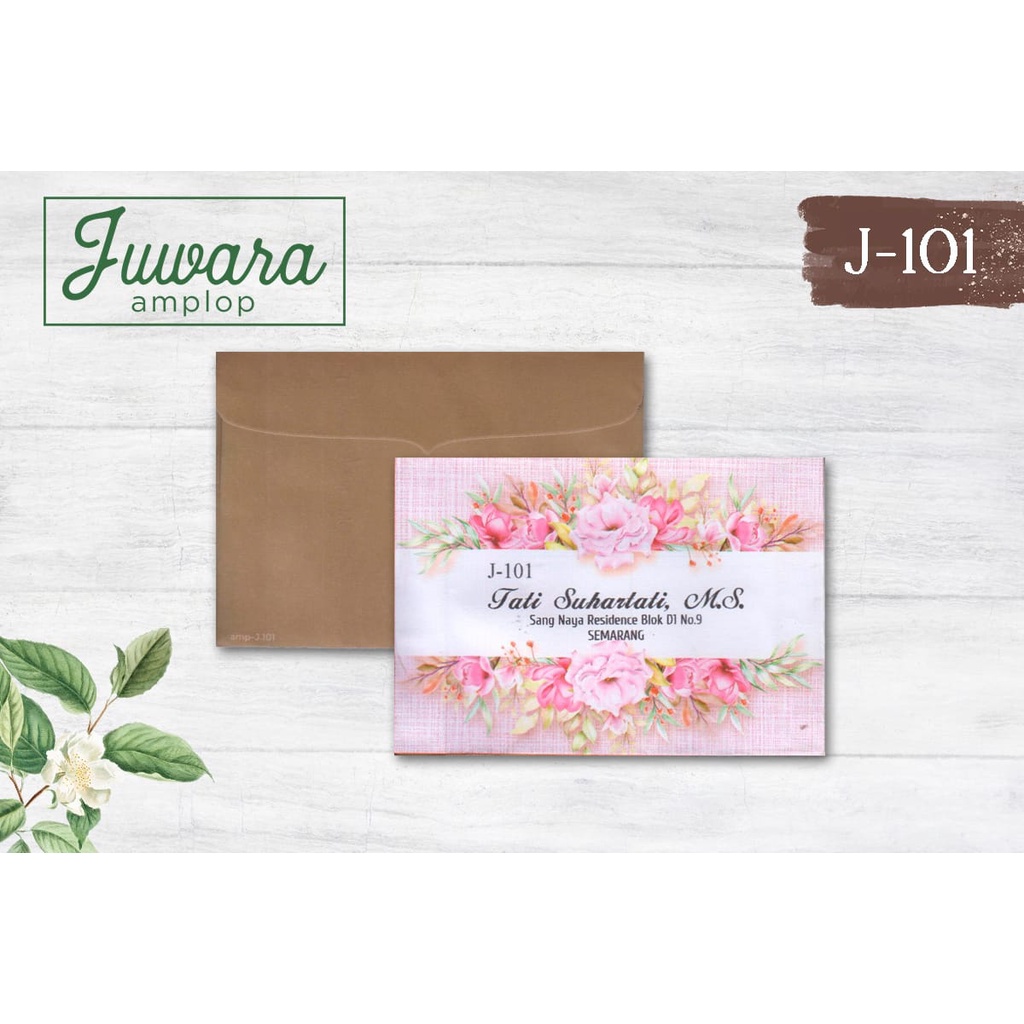 Jual Amplop Juwara Seri J101 - J108 Harga Murah Isi 50 Lembar Tanpa ...