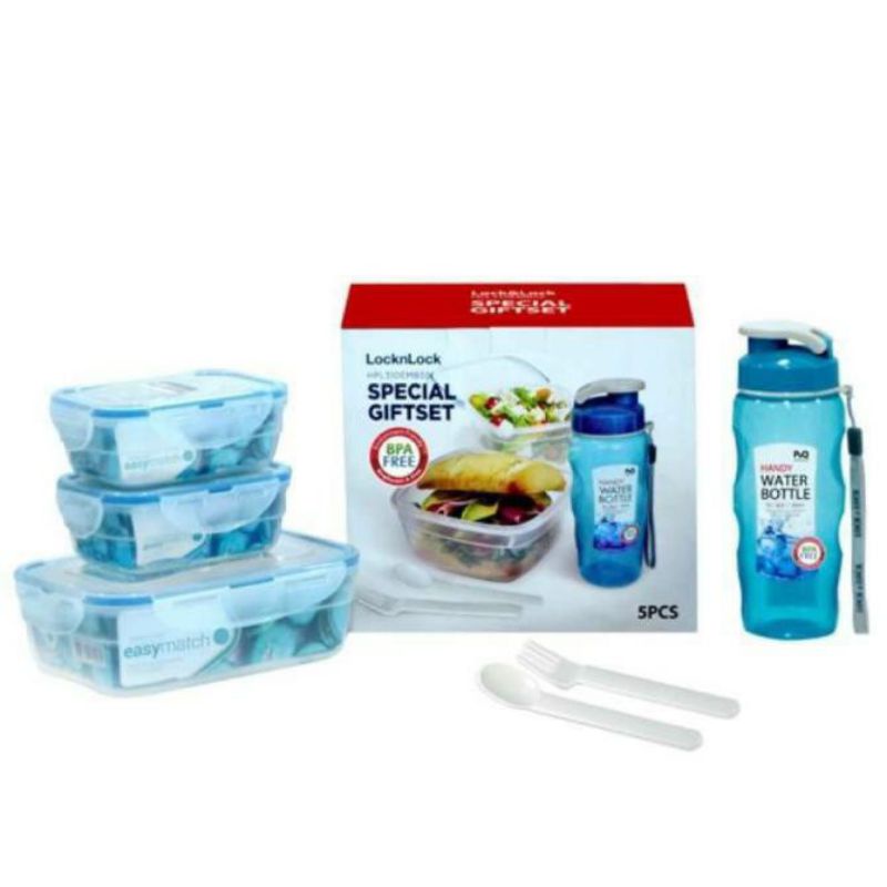 Jual LocknLock Gift Set 5 in 1 | Shopee Indonesia