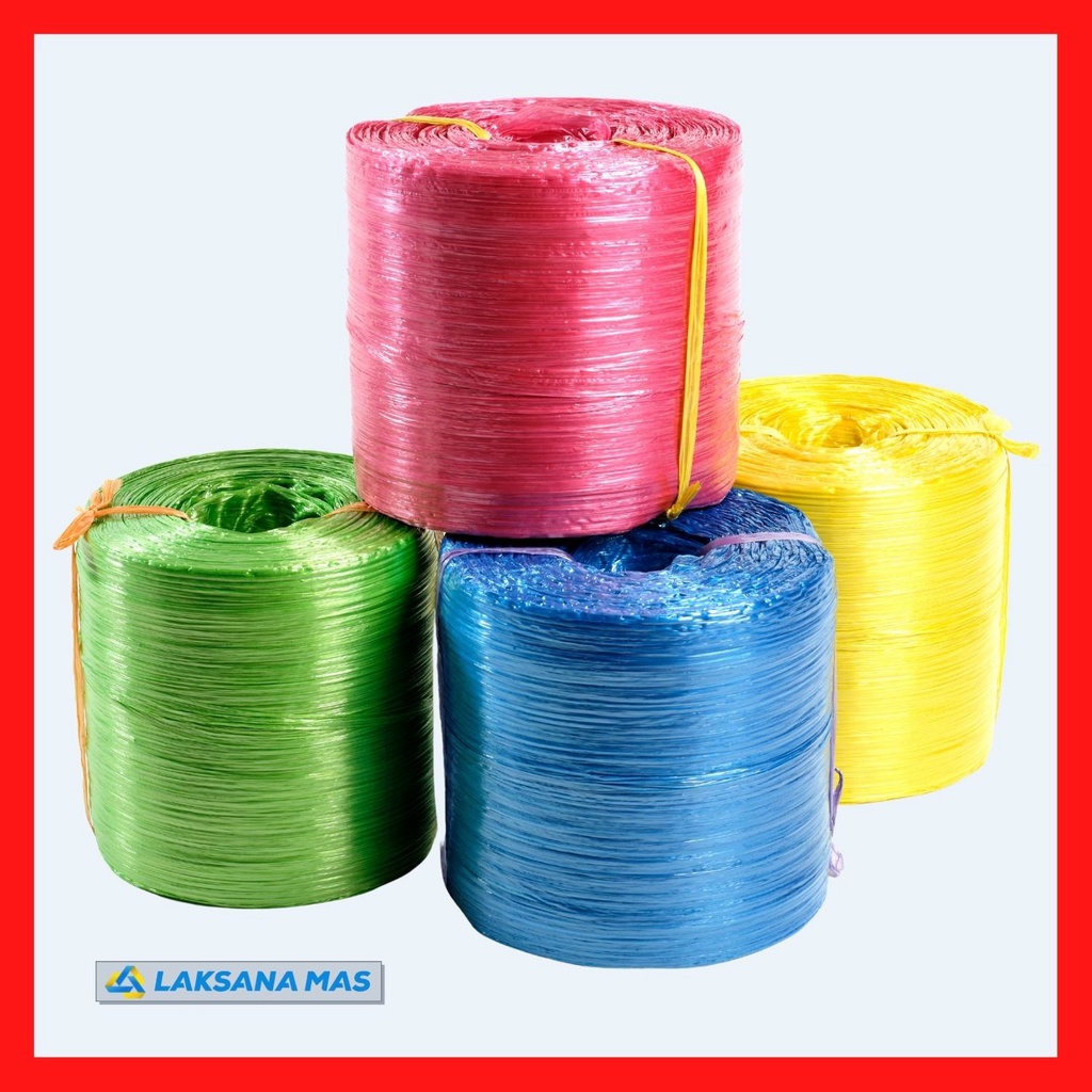 Jual Tali Rafia Plastik Laksanamas Rol Besar/Jumbo ±5KG | Grade Super ...