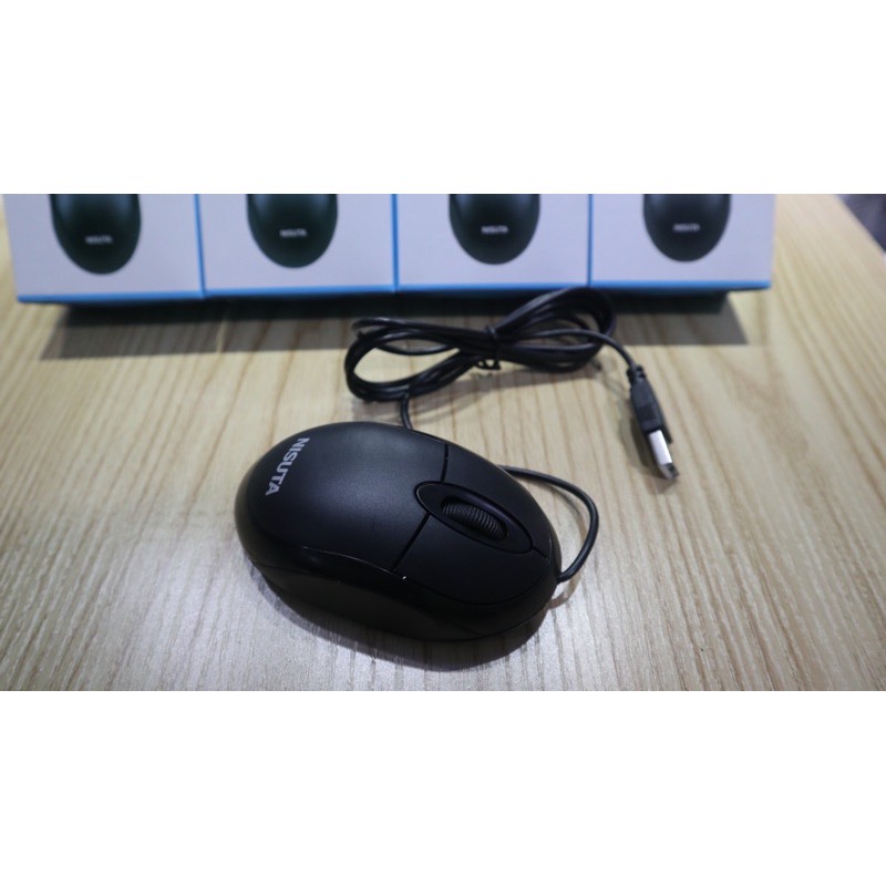 Jual ORIGINAL MOUSE TERMURAH MOUSE KABEL NISUTA MOS-015U Mouse Wired ...