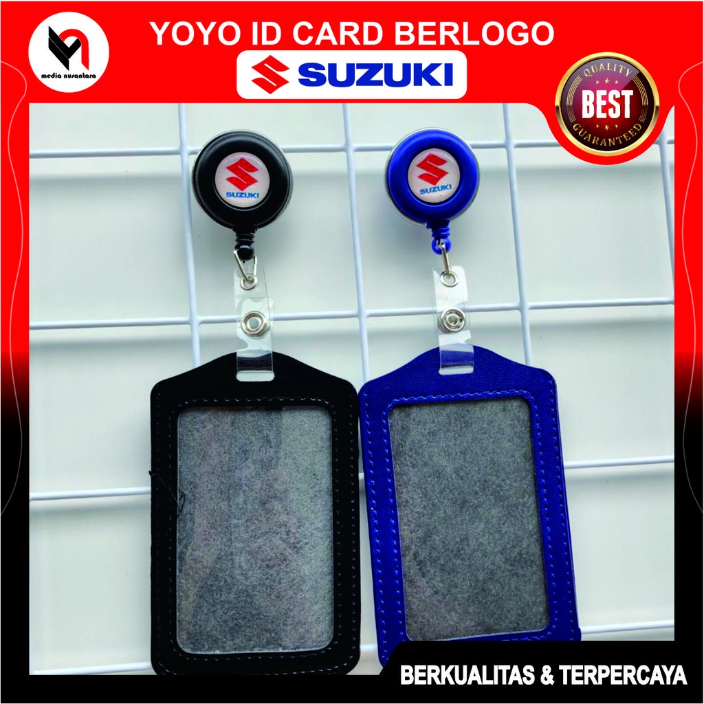 Jual SUZUKI Yoyo Id Card Holder Name Tag Paket Lengkap | Shopee Indonesia