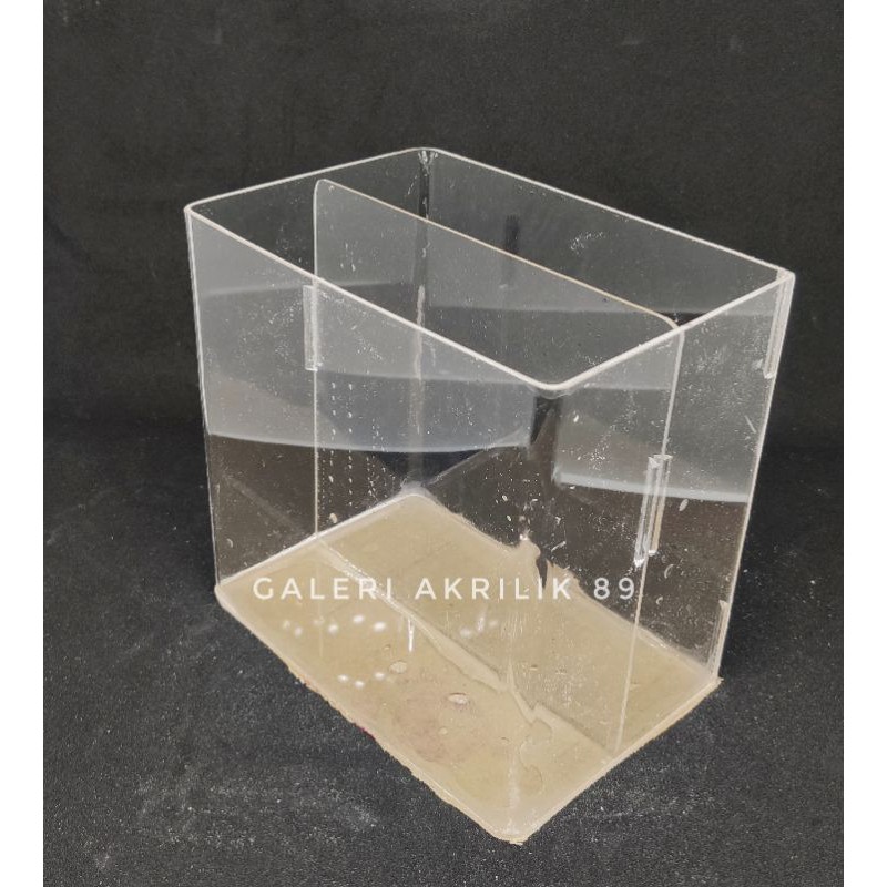 Jual Soliter Akrilik 15x10x15 / Soliter Selfi ikan Cupang | Shopee ...