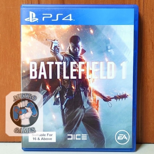 Jual Kaset Battlefield 1 PS4 Battle Field 1 Playstation PS 4 5 ...