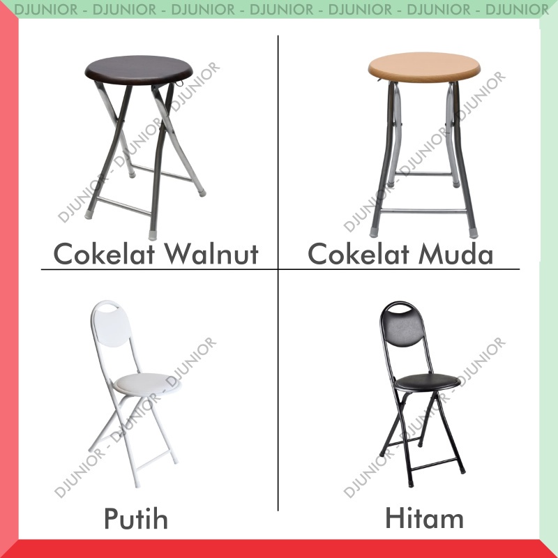 Jual AZKO KRISBOW KURSI LIPAT BANGKU SHOLAT/FOLDING CHAIR BANGKU LIPAT ...
