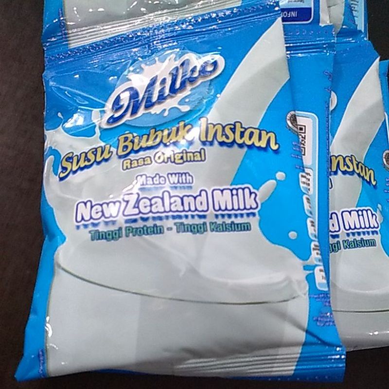 Jual MILKO SUSU BUBUK INSTAN NEW ZEALAND MILK SACHET 1 PCS | Shopee ...