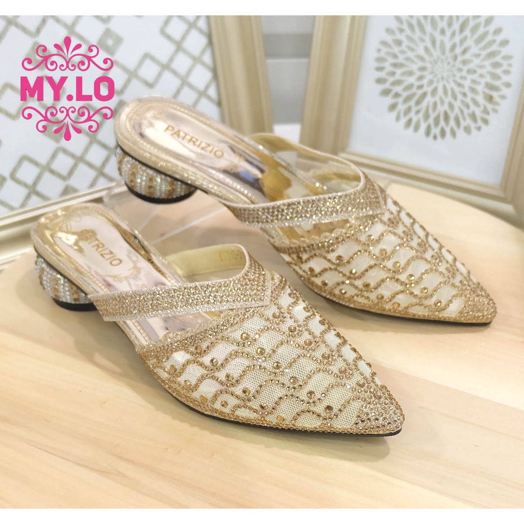 Jual SANDAL PESTA WANITA HEELS WEDDING SENDAL NIKAHAN LAMARAN SESERAHAN ...