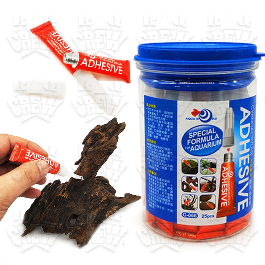 Jual Lem Aquarium Aquascape Hardscape Batu Kayu Moss Tanaman Adhesive ...