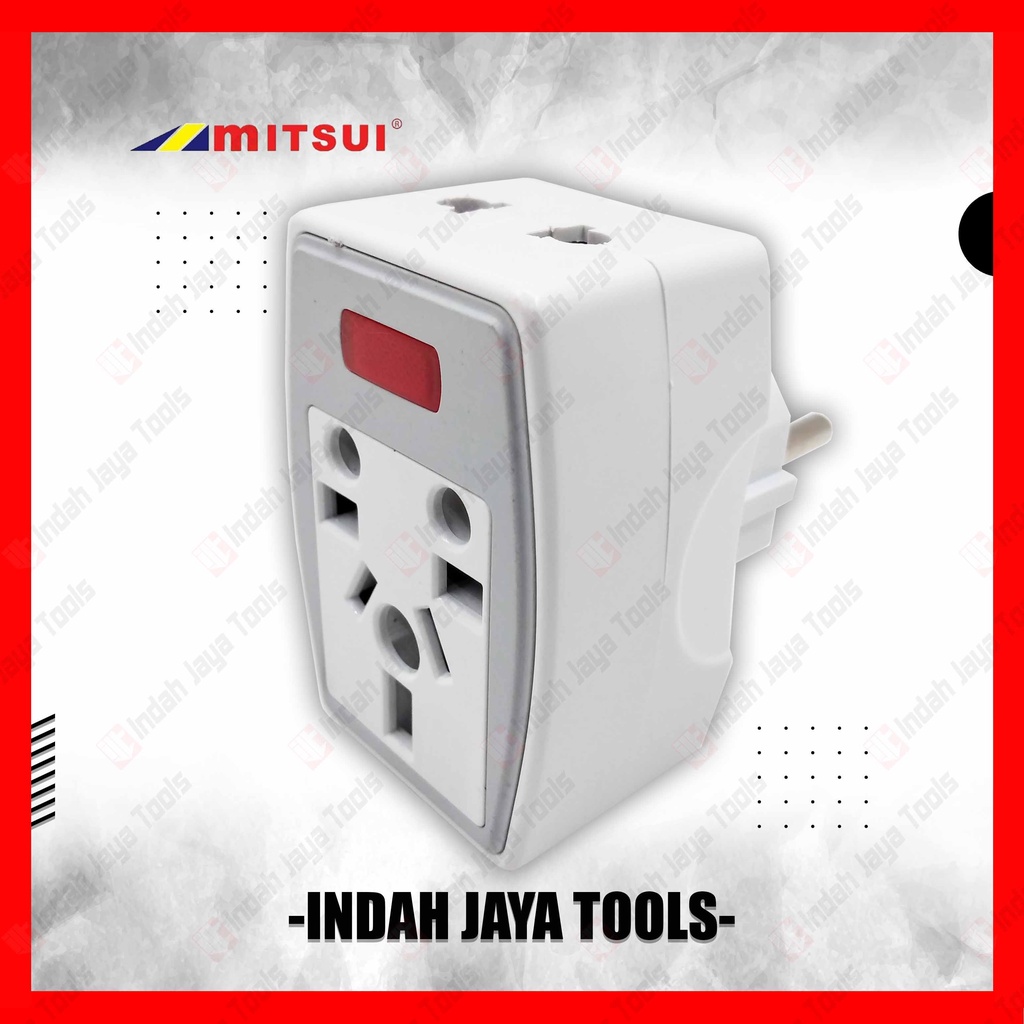 Jual MITSUI VENUS MB 272 Steker T Serbaguna Colokan Listrik Lampu ...