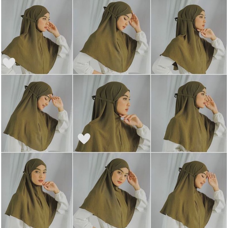 Jual BERGO CRINKLE AIRFLOW PREMIUM| HIJAB CRINKLE AIRFLOW |JILBAB CRINKLE PREMIUM | Shopee Indonesia