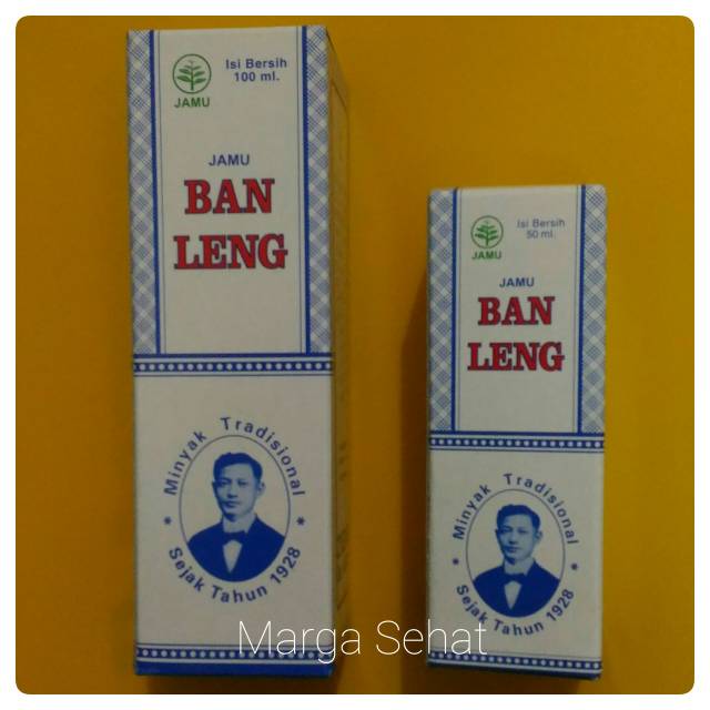 Jual MINYAK BAN LENG 100 ML / JAMU BANLENG / MINYAK GOSOK / OBAT BATUK ...