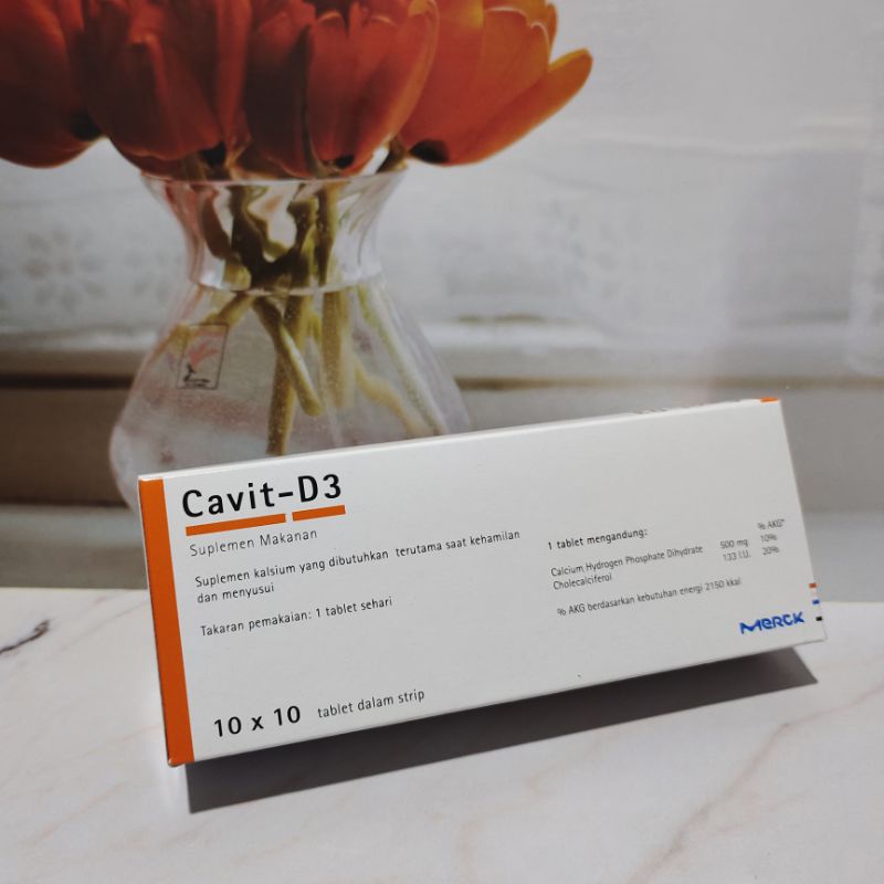 Jual Cavit D3 harga per lembar 10tablet | Shopee Indonesia
